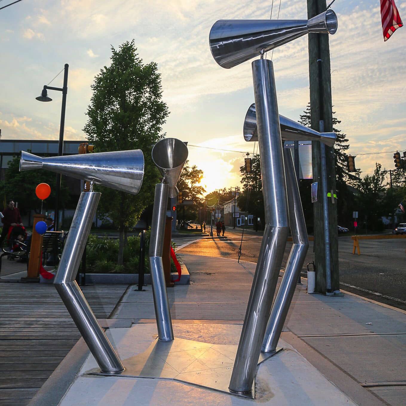 NEW INTERACTIVE SCULPTURE INSTALLED ON BOARDWALK | Easthampton City Arts
