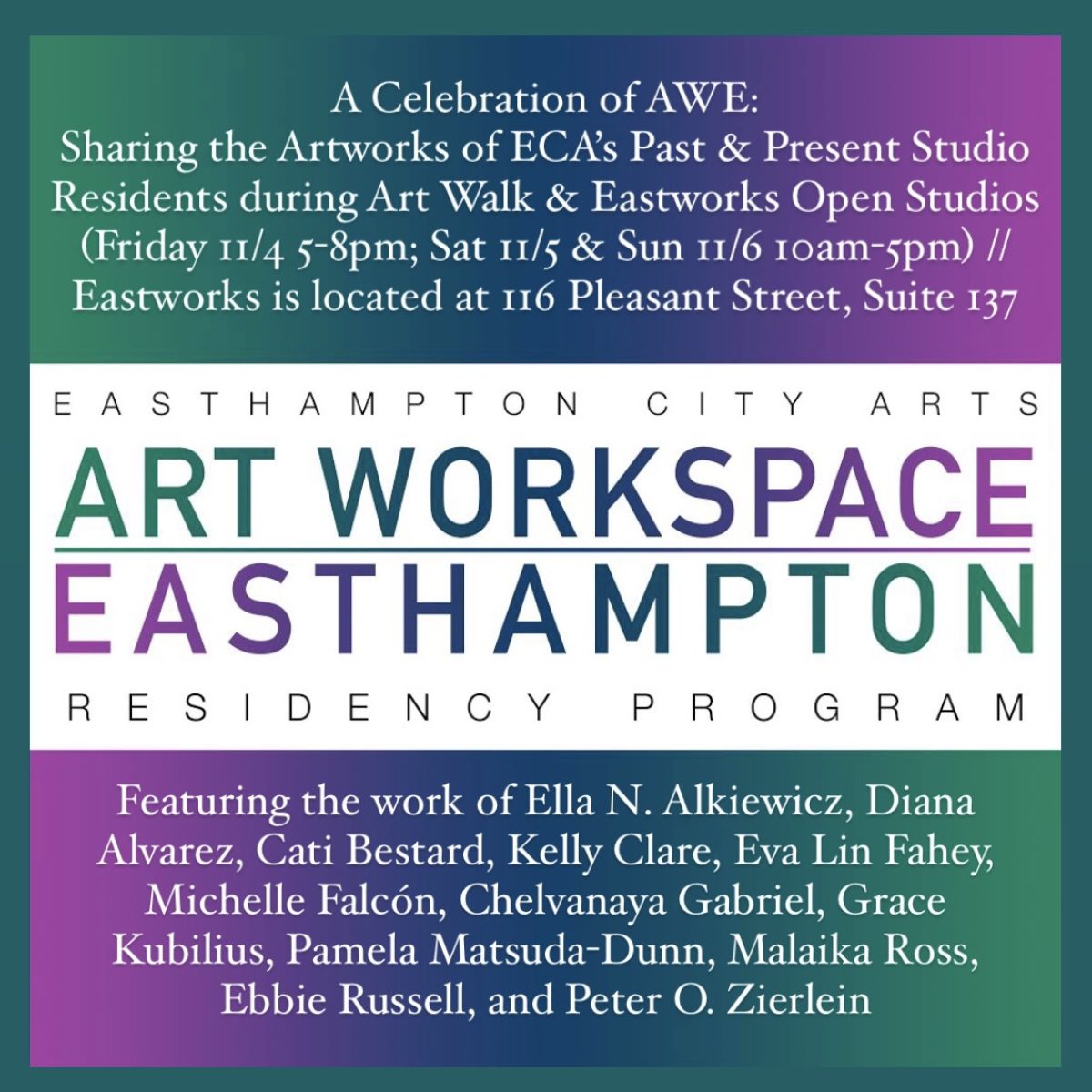A Celebration of AWE: Sharing the Artworks of ECA’s Past & Present ...