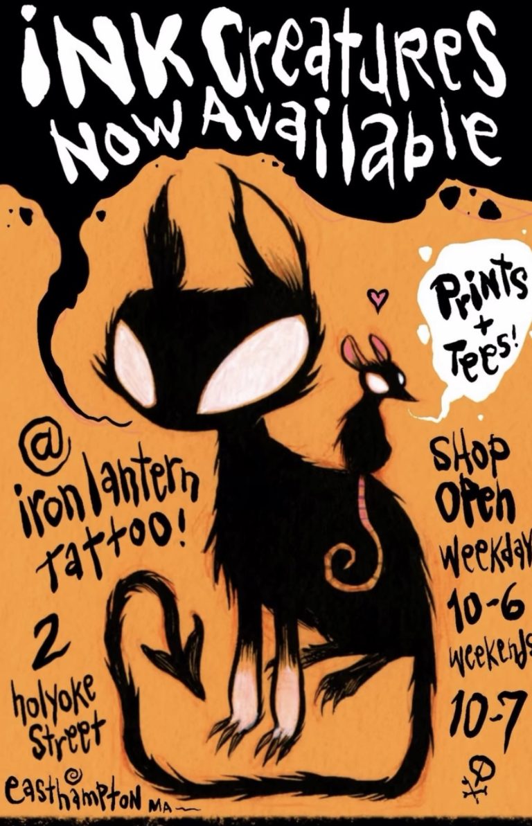Ink Creatures @ Iron Lantern Tattoo | Easthampton City Arts